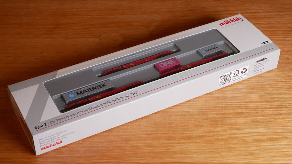 Märklin 82640 Containertragwagen-Set (Neu und originalverpackt) in ...