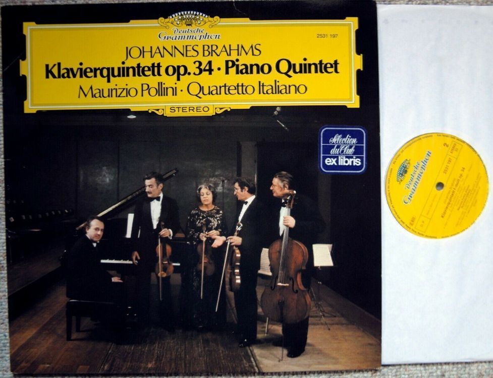 Brahms Pollini Quartetto Italiano Piano (Neu (gemäss Beschreibung)) in Unterseen für CHF 11.9 ...