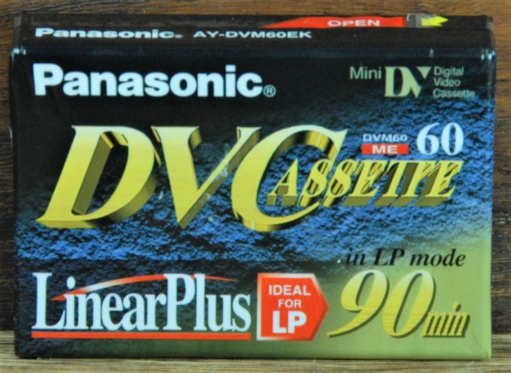 NEU!! Panasonic Mini DV 60/ LP 90min. (Neu und originalverpackt) in ...