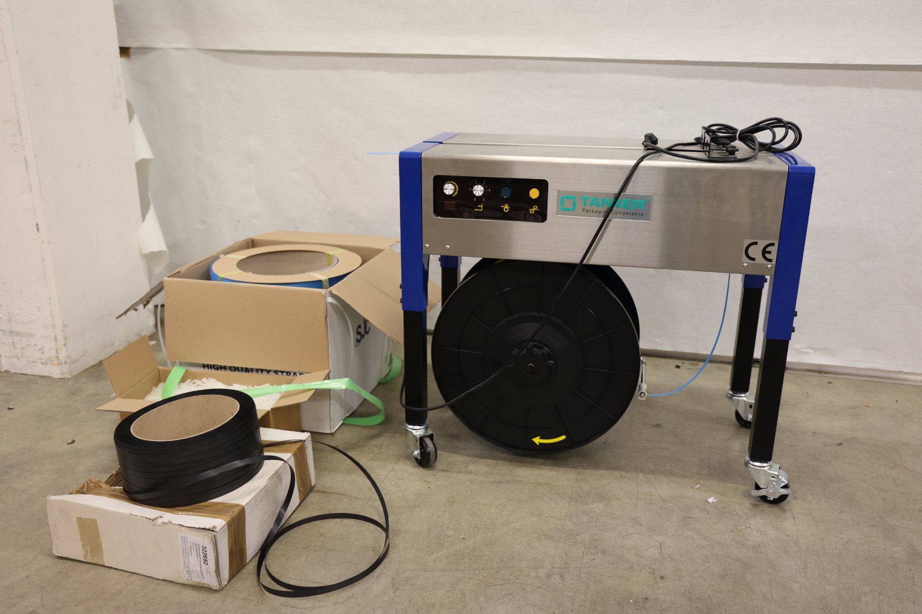 Tanner Umreifungsmaschine S-555n LIDUIDATION BINDEGERÄT (Gebraucht) in ...