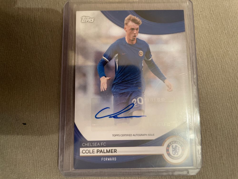 Topps Cole Palmer Autogrammkarte Chelsea FC (Gebraucht) in Basel für ...
