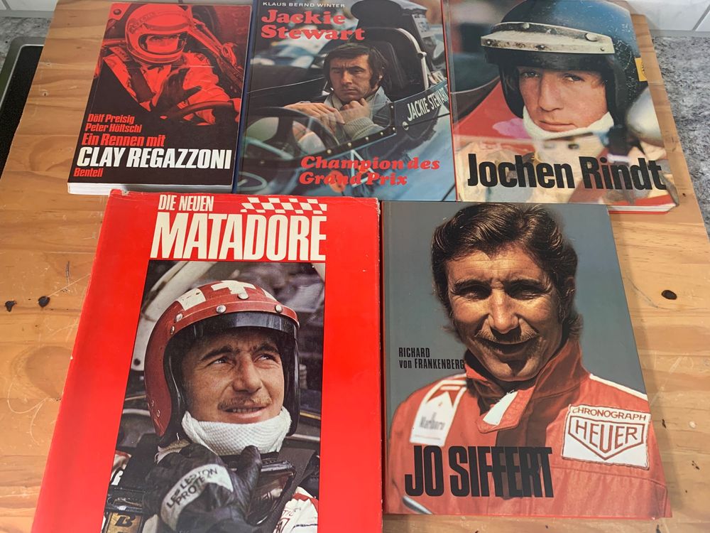 Clay Regazzoni, Jo Siffert, Jacky Stewart, Jochen Rindt (Gebraucht) in ...