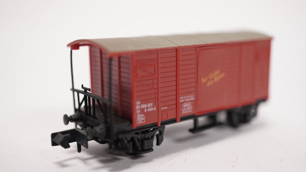 e42 Spur N Swisstoys SBB Güterwagen K2 "Für Güter die Bahn" | Kaufen ...