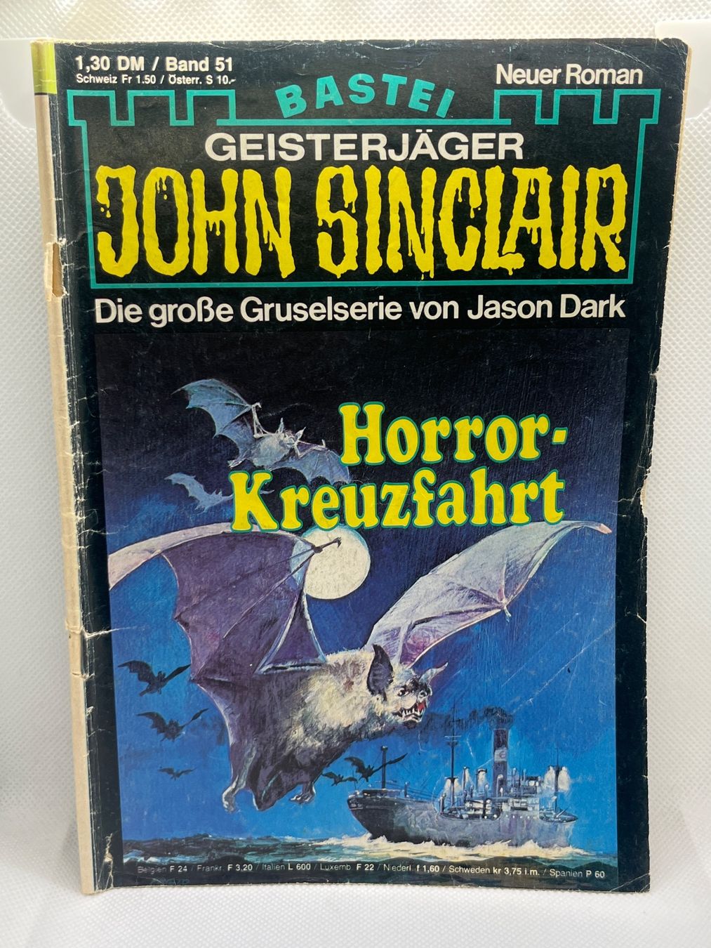 John Sinclair Band 51, Horror-Kreuzfahrt!, Erste Auflage (Gebraucht) in ...