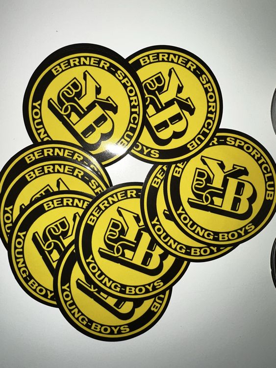 BSC YB Fan Sticker 8 cm (Neu (gemäss Beschreibung)) in Bern für CHF 10 ...