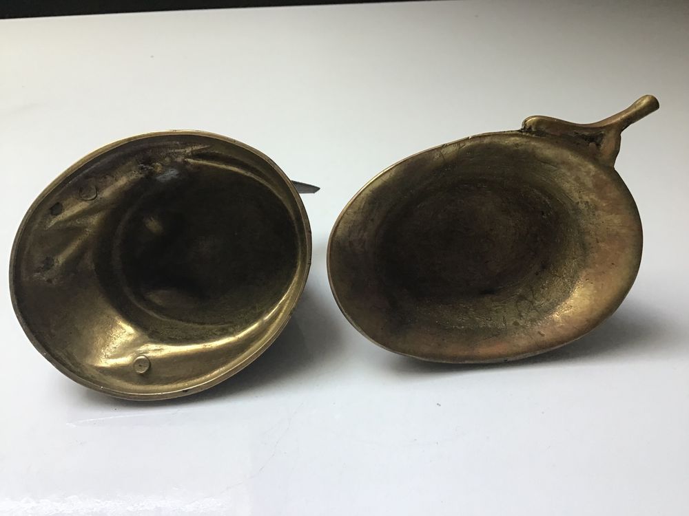 Alte Deko "MILITÄR UNIFORM HELM/HUT" Italien/Österr.Messing (Gebraucht ...