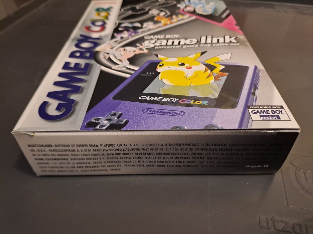 Game Boy Color Game Link Kabel universal cable Set Nintendo (Neu und ...