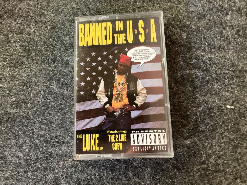 Luke featuring The 2 Live Crew - Banned In The U.S.A. (MC) (D'occasion ...