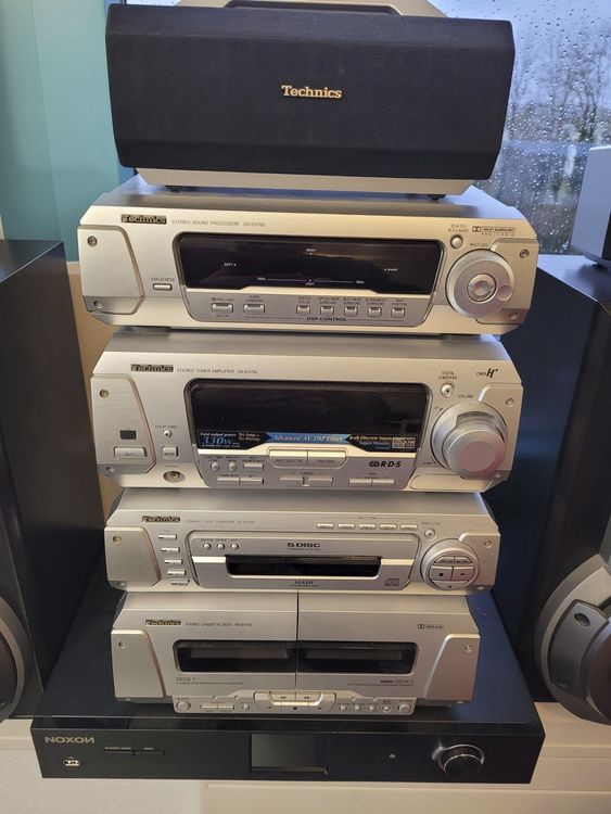 Technics SC-EH760 + Noxon A560+ DAB/DAB+/FM & Internetradio (Gebraucht ...