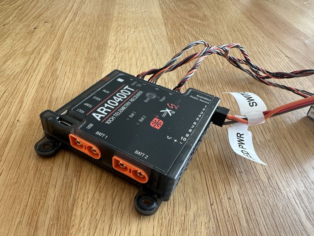 Empfänger Spektrum AR10400T 10 Kanal PowerSafe Telemetry Rec | Kaufen ...
