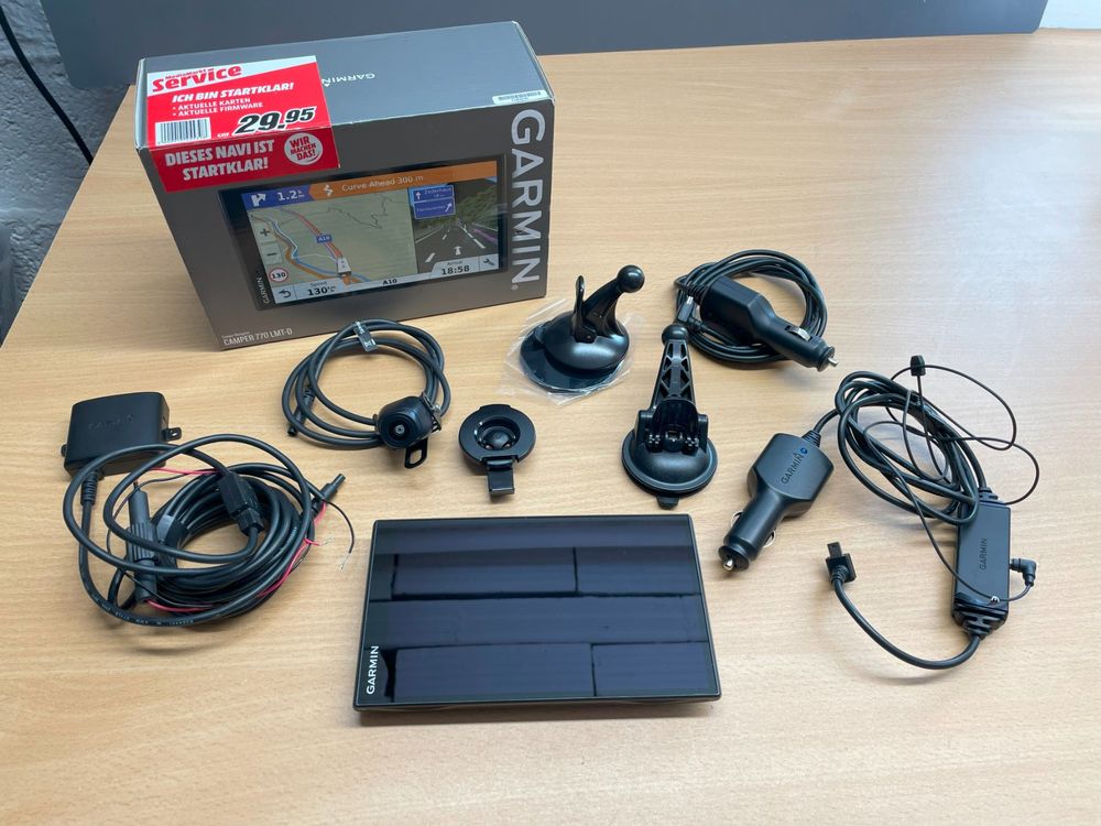 Garmin CAMPER 770 LMT-D mit Garmin Funkt Rückfahrkamera | Kaufen auf Ricardo