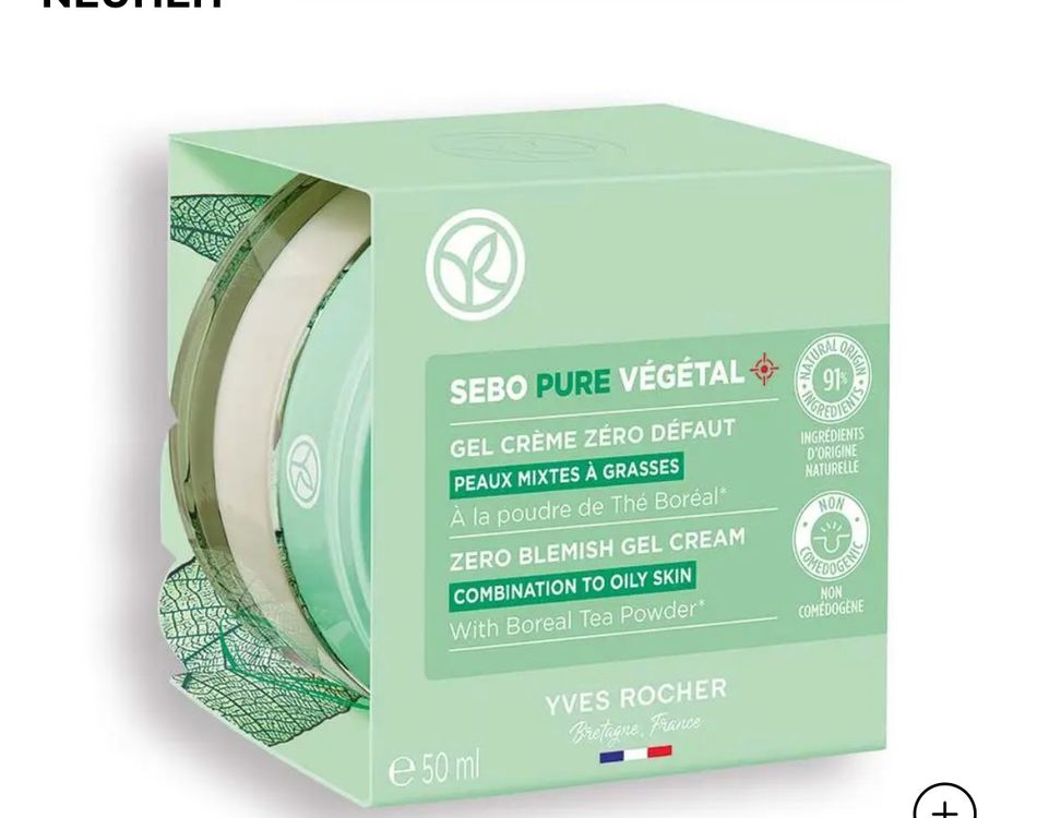 Yves Rocher Sebo Pure Vegetal Gesichtscreme | Kaufen auf Ricardo