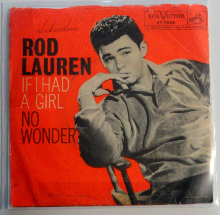 SI ROD LAUREN if I had a girl RCA USA 1959 (Gebraucht) in für CHF 5 ...