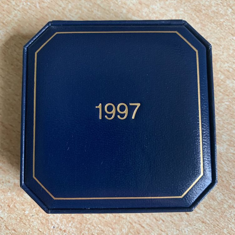 Gedenkmünze der Schweiz 1997 "150 Jahre Schweizer Bahnen" (Neu und originalverpackt) in Flums ...