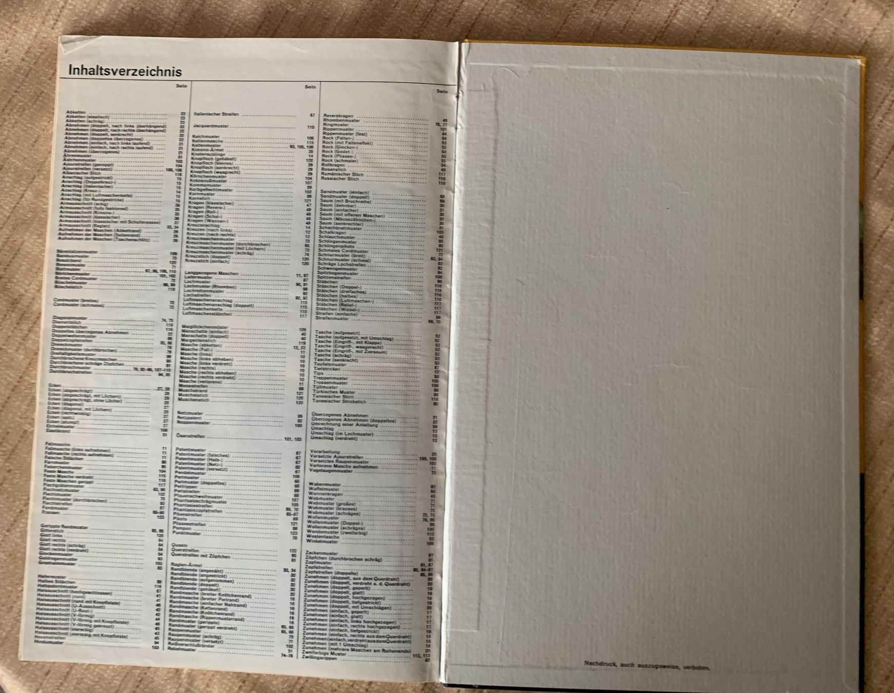 Buch: Die Kunst des Strickens, Orella, alt, guter Zustand (Gebraucht) in Biel/Bienne für CHF 6 ...