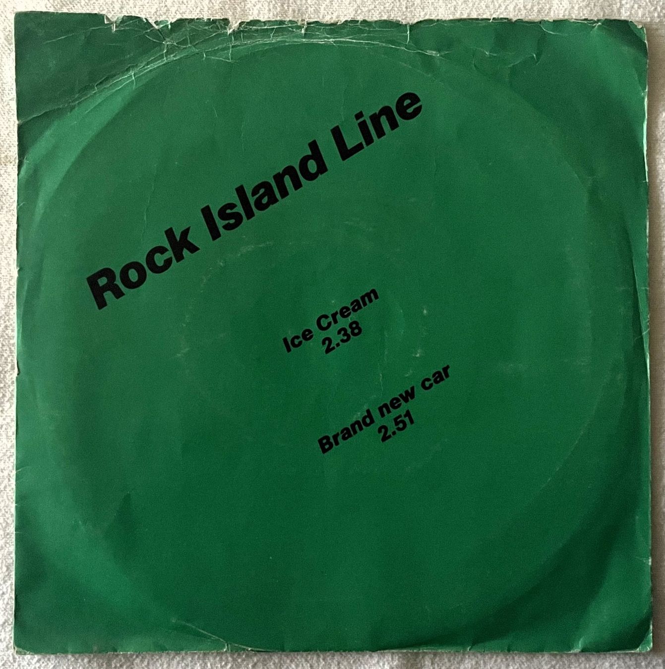 Rock Island Line – Ice Cream - 7" - 70s - First Press CH (Gebraucht) in ...
