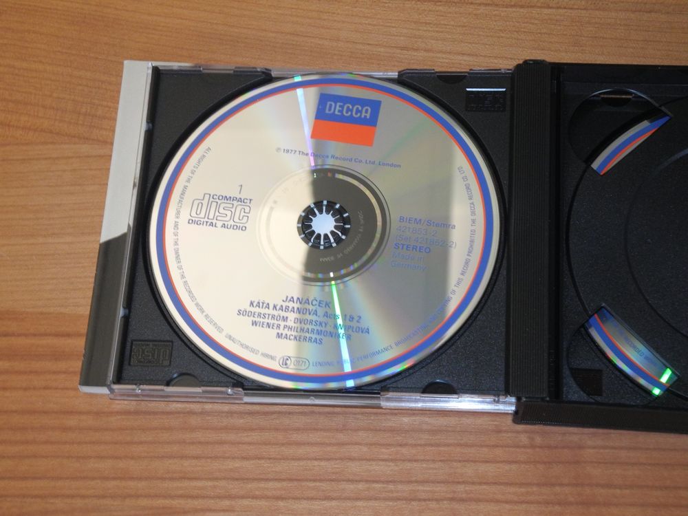 JANACEK: KATA KABANOVA - MACKERRAS - DECCA 2 CDs (Neu (gemäss ...