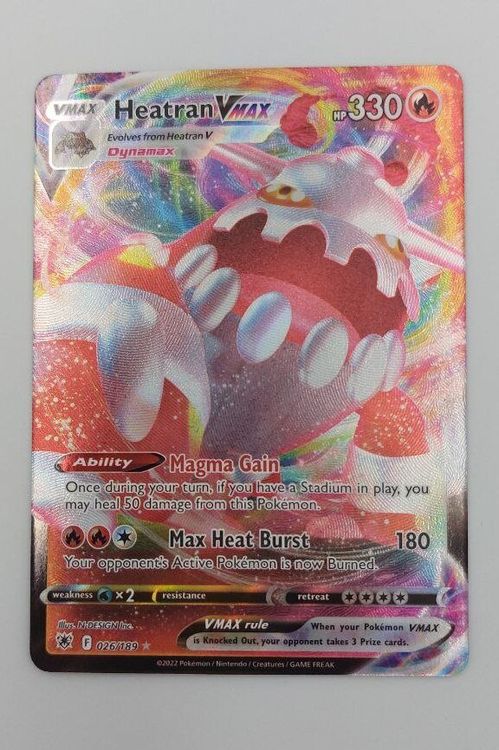 Heatran VMAX (026/189 Astral Radiance) NM / ENG | Kaufen auf Ricardo