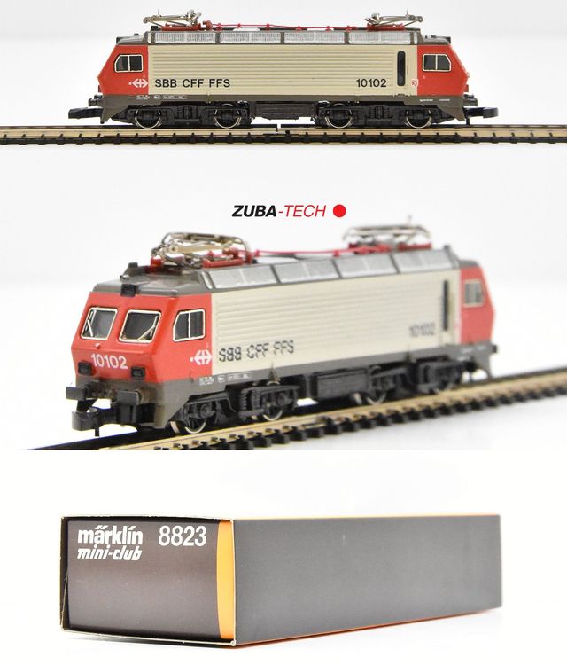 Märklin 8823 E-Lok Re 4/4 IV SBB, GS Spur Z mit OVP | Kaufen auf Ricardo