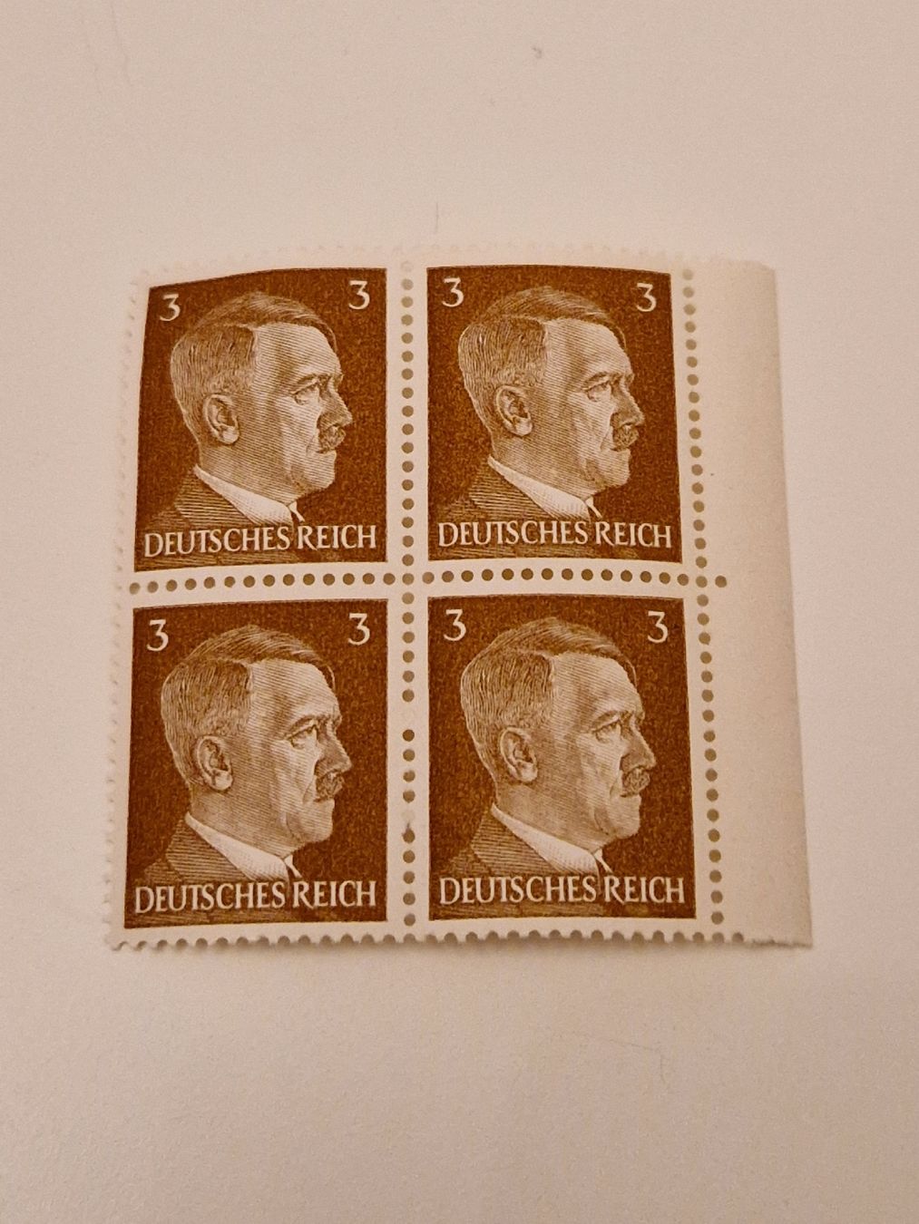 DR Adolf Hitler postfrisch ** Viererblock (Neu (gemäss Beschreibung ...