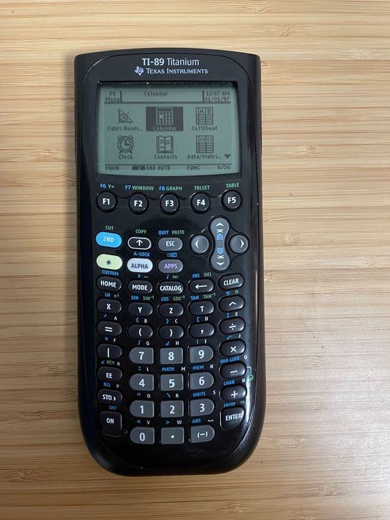 TEXAS INSTRUMENTS TI-89 Titanium | Kaufen auf Ricardo