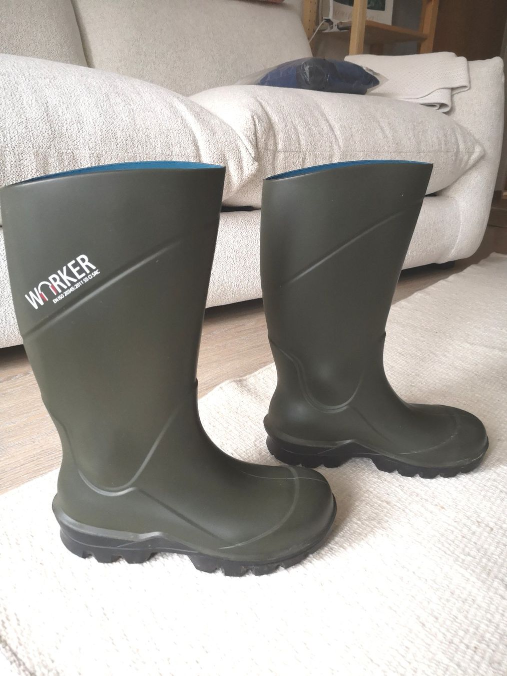 LANDI WORKER Gummistiefel mit Stahlkappe Gr. 40 NEU (Neu (gemäss ...