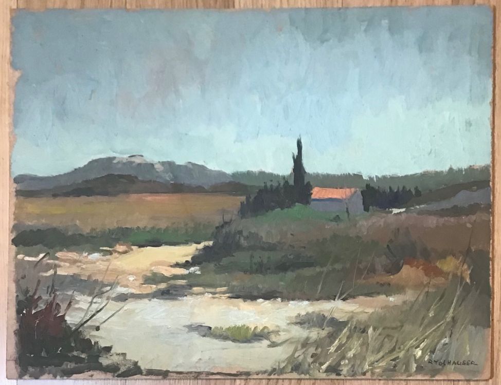 Renée Yolande HAUSER (1919-2008) Landschaft Gemälde (Gebraucht) in Root ...