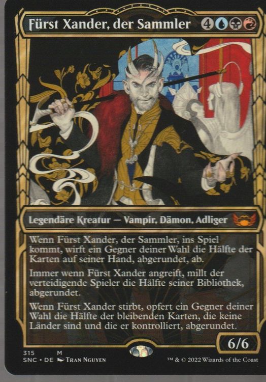 TCG Magic The Gathering MTG DE SNC 315 Fürst Xander, der Sam (Neu ...