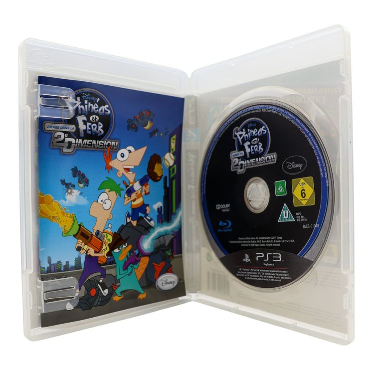 Phineas and Ferb: Across the 2nd Dimension - PS3 (Gebraucht) in Paudex ...