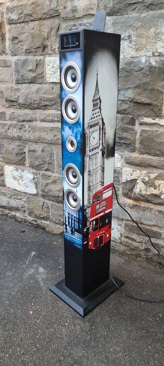 Hifi Turm Big-Ben USB /SD Slot/ Radio (Gebraucht) in Ueberstorf für CHF 20 – nur Abholung auf ...