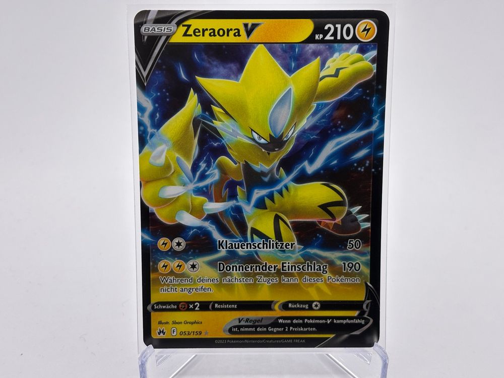 Zenit der Könige - Zeraora V (CRZ 53) - DE (Neu (gemäss Beschreibung ...