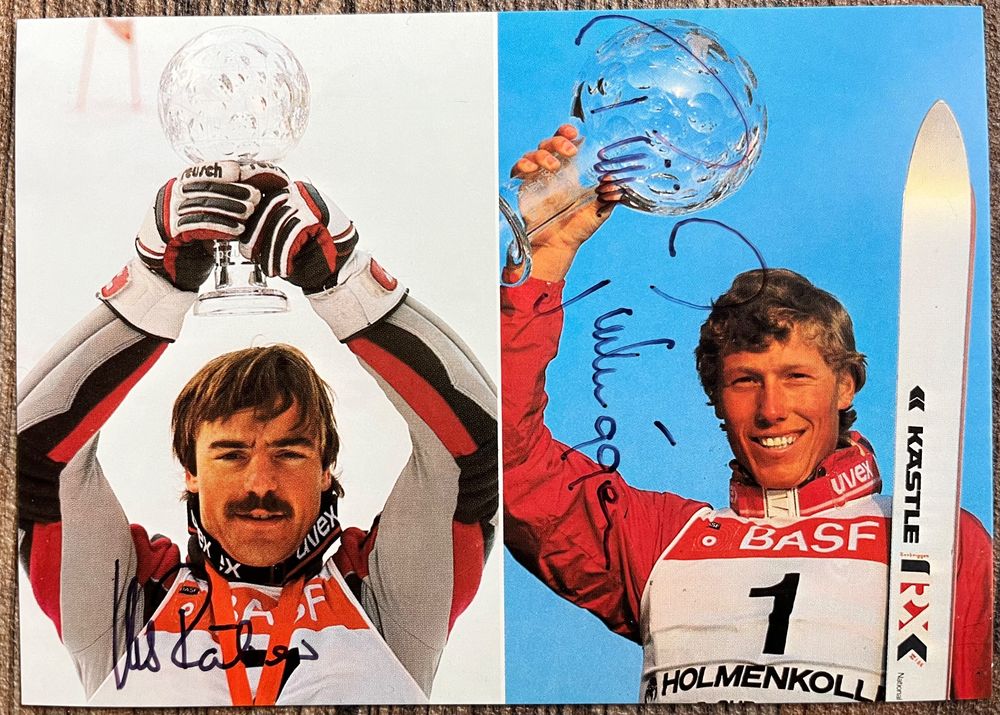 Urs Räber und Pirmin Zurbriggen Signierte A.K. | Kaufen auf Ricardo