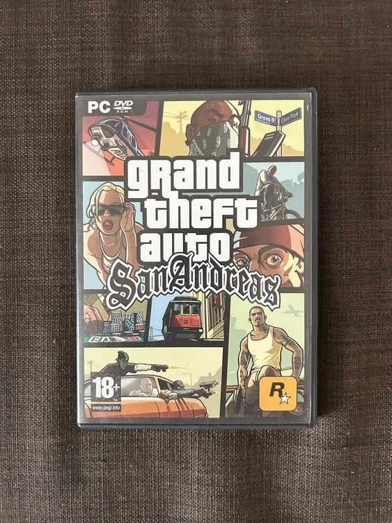 GTA San Andreas PC DVD Spiel (Gebraucht) in Aarwangen für CHF 5 – mit ...