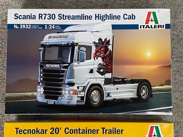Scania R730 Streamliner Highline Cab inkl. Tecnokar 20" 1/24 (Neu ...