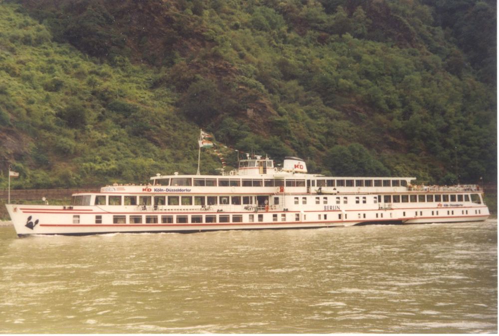 Foto MS Berlin, Fahrgastschiff, Rhein, K-D, Grossmotorschiff (Gebraucht ...