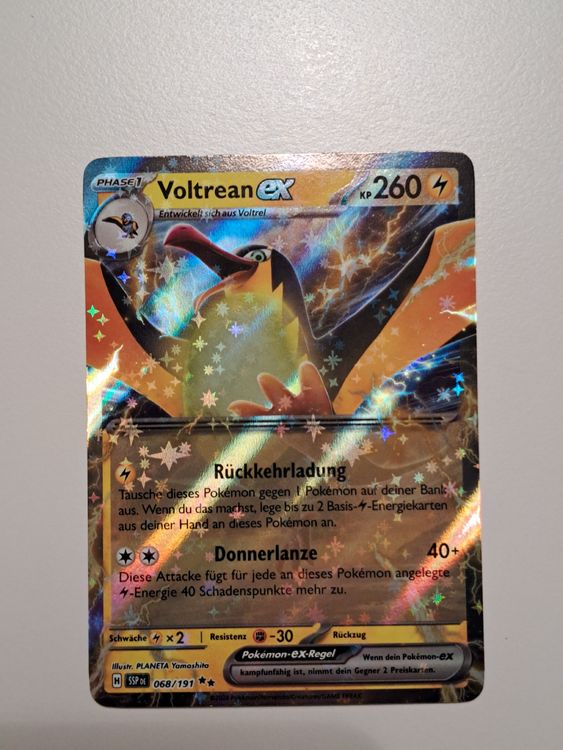 Carte Pokémon Voltrean-EX 068/191 Full Art (Gebraucht) in Agiez für CHF ...