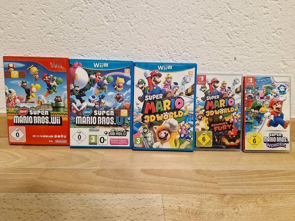 Super Mario 2D & 3D Bundle (Wii, Wii U & Switch) (Gebraucht) in ...
