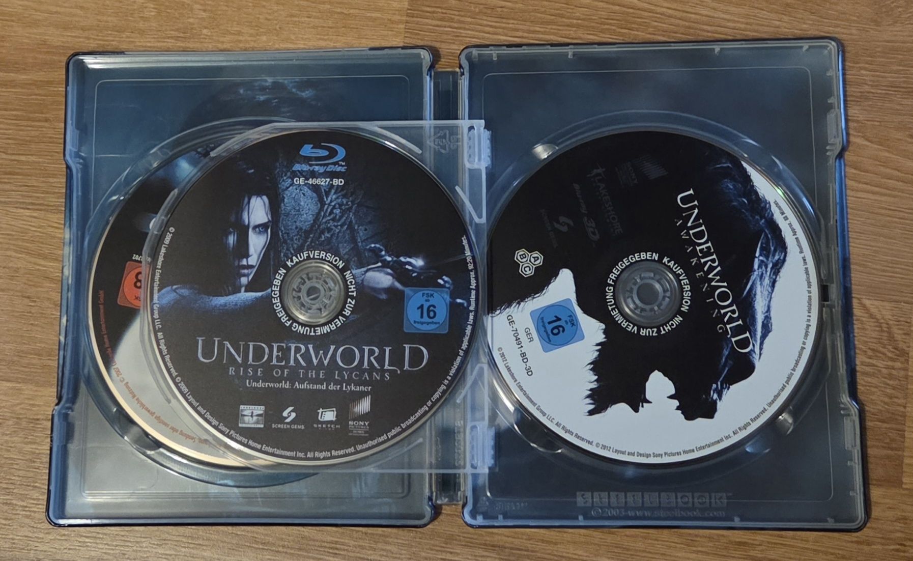 Underworld Quadrilogy (Steelbook, 4 Blu-Rays) UNCUT (Gebraucht) in ...