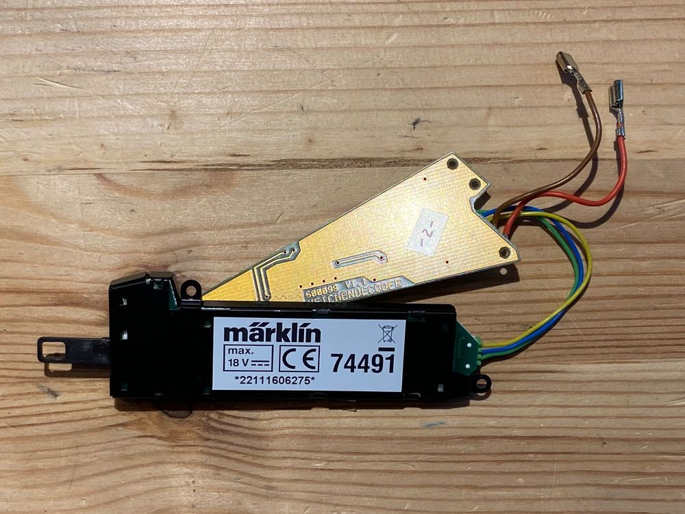 Märklin Set Weichenantrieb und Decoder für C-Gleis (Gebraucht) in Grosshöchstetten für CHF 29 ...