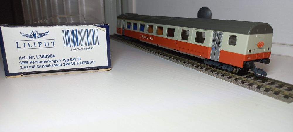 Liliput L388984 SBB EW III AD Swiss Express H0 1:87 DC (Gebraucht) in Olten für CHF 59 – mit ...