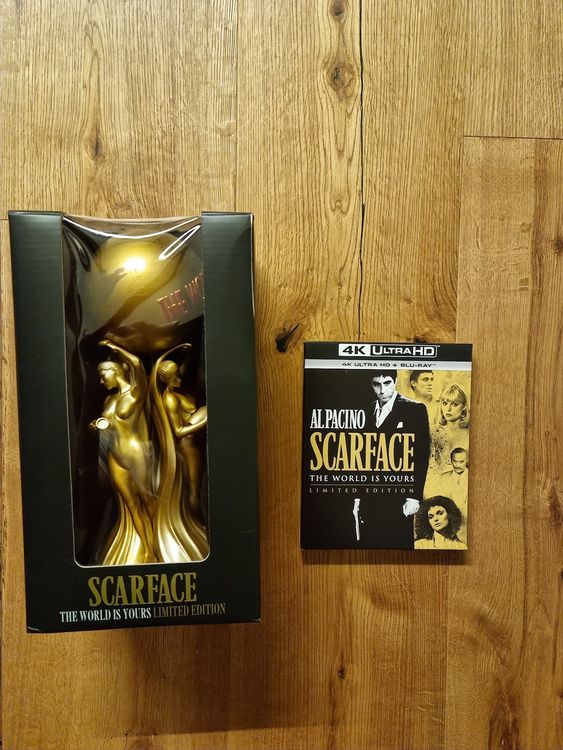 Scarface Limited Collectors Gold Edition 4K Bluray Neu! (Neu (gemäss Beschreibung)) in ...