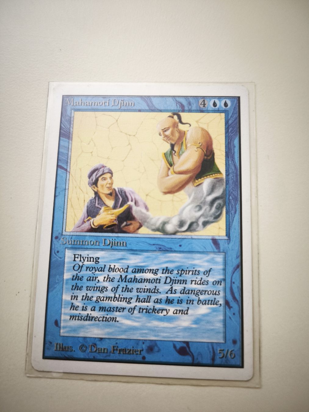 Magic The Gathering MTG Mahamoti Djinn 3ème édition (D'occasion) à ...