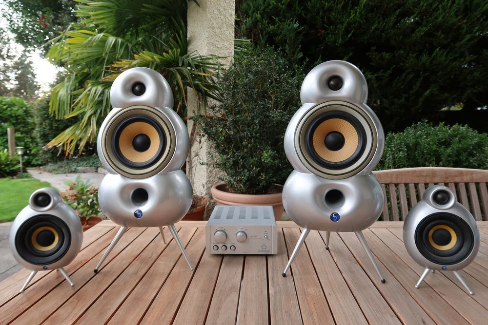 4 Design-Lautsprecher „Podspeakers“ | Kaufen auf Ricardo