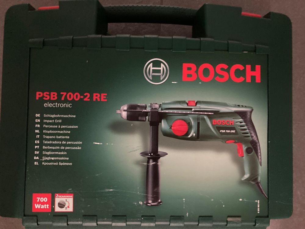 Schlagbohrmaschine Bosch PSB 700-2 RE (Gebraucht) in Cham für CHF 40 – nur Abholung auf Ricardo ...