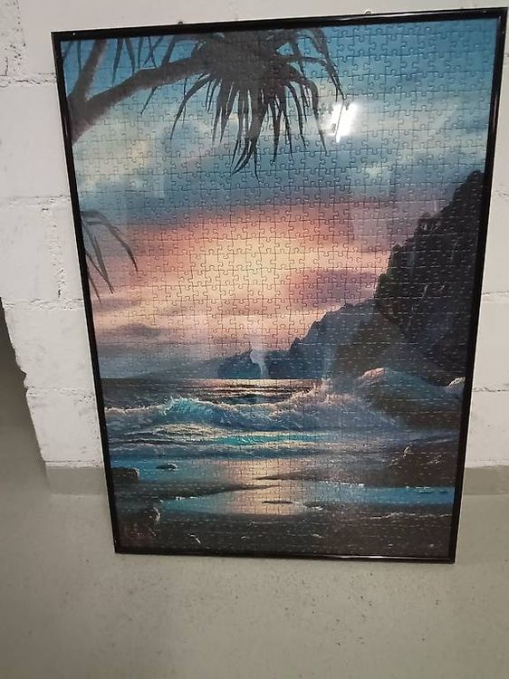Puzzle fix fertig mit Robustem Rahmen (Gebraucht) in Muhen für CHF 5 ...
