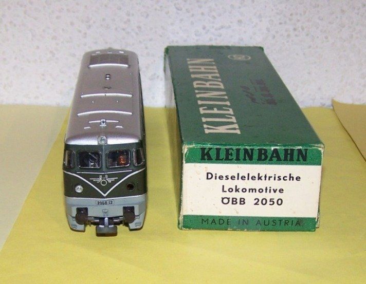 Kleinbahn H0 Diesellok ÖBB 2050 mit 2 Motore, DC (Gebraucht) in ...