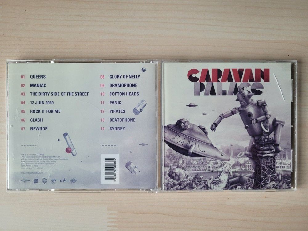 CD Caravan Palace - Panic, 2011 (Gebraucht) in für CHF 0.5 – mit ...