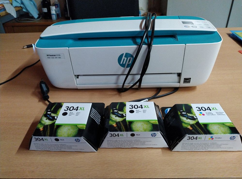 Drucker HP Deskjet 3735 mit Patronen (Gebraucht) in Utzenstorf für CHF ...