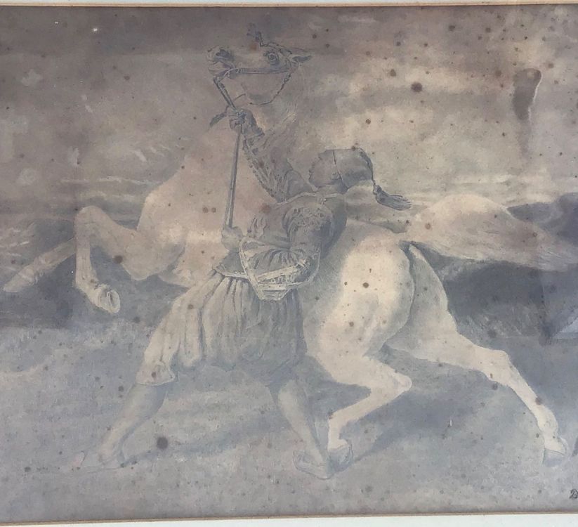 Antike Zeichnung unleserlich signiert (Gebraucht) in Hochdorf für CHF 15 – mit Lieferung auf ...