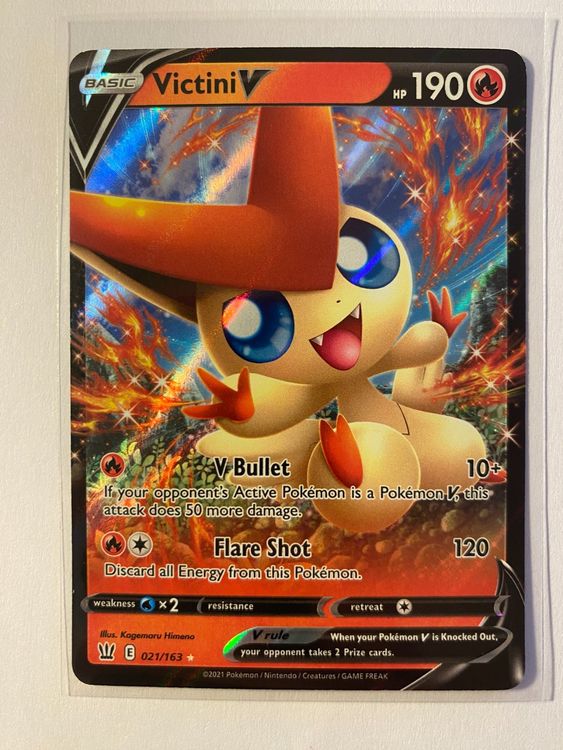 Pokemon Victini V 021/163 Battle Styles EN | Kaufen auf Ricardo